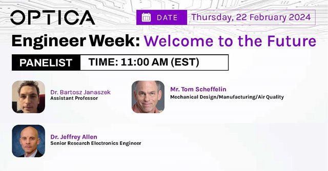 Welcome to the Future | Optica