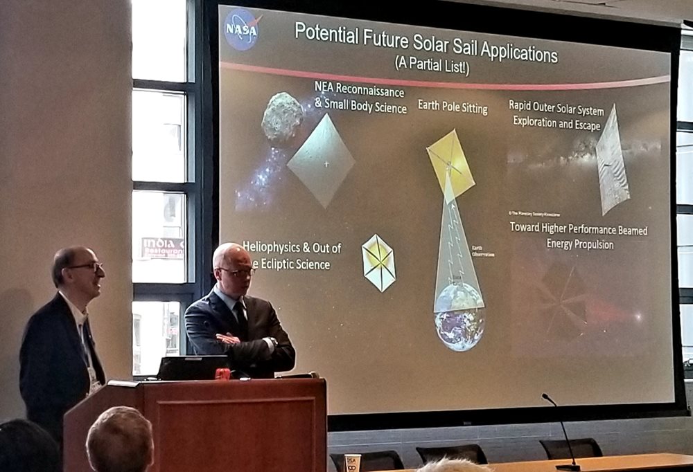 Day 1 of the Metamaterial Films for In-Space Propulsion by Radiation ...